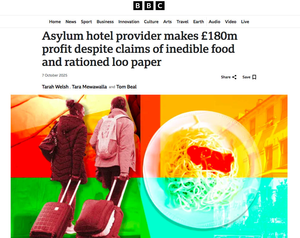 End the private contractor's greed in asylum seeker housing: BBC News ...